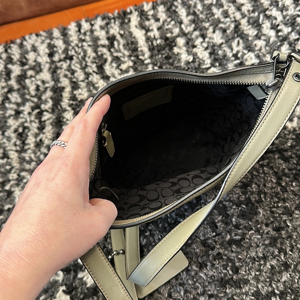 Coach Lite Olive Green Small Duffel Style 32386 - Gem